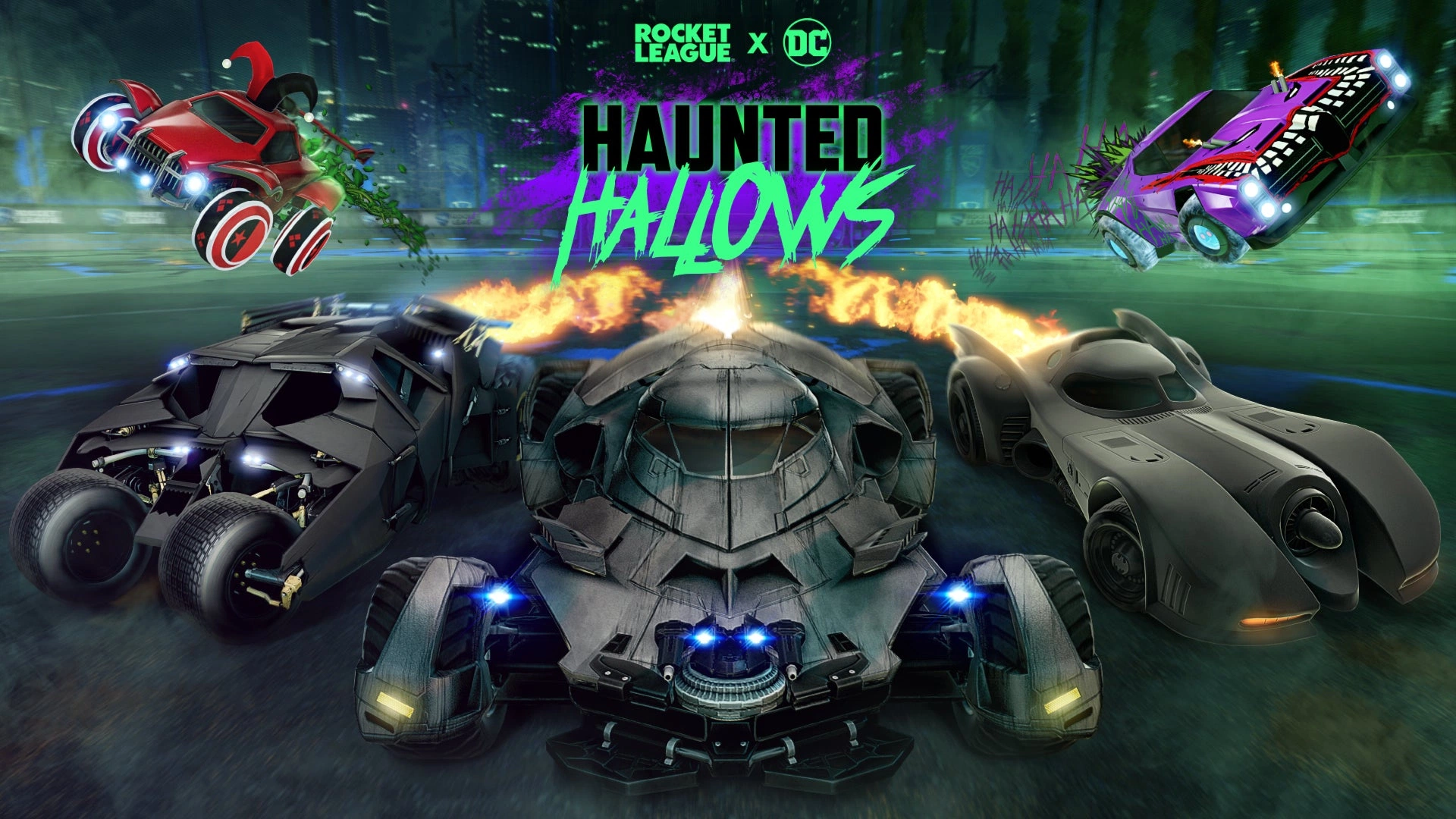 Batman revient dans Rocket League pour Haunted Hallows