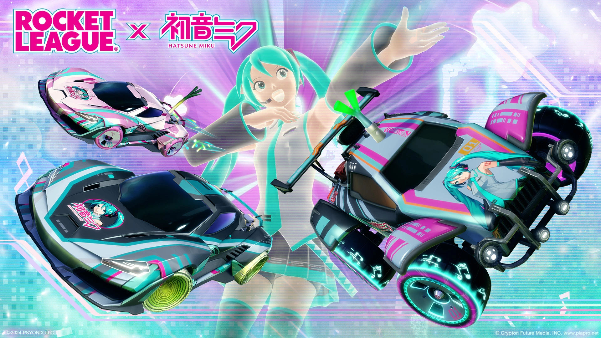 L'evento Rocket League x Hatsune Miku è ufficiale!