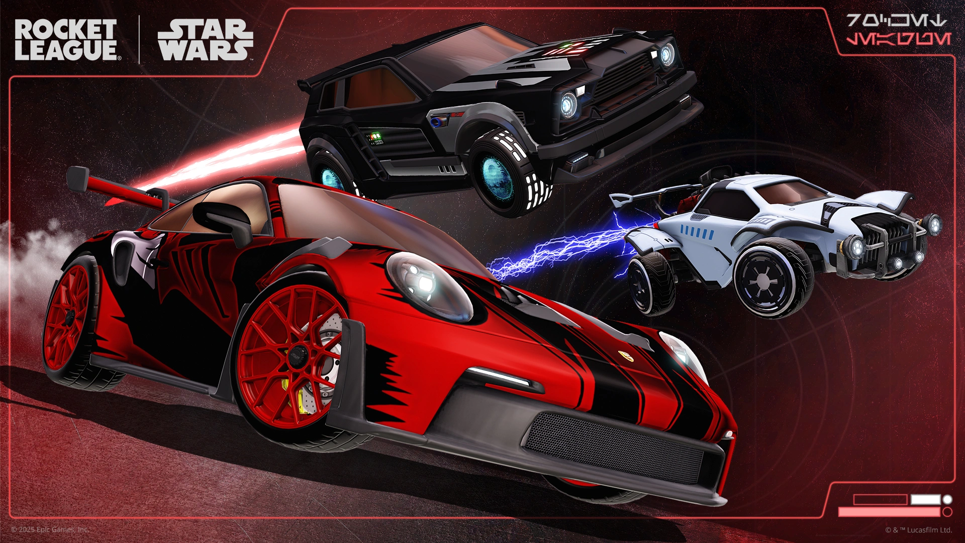 Esplora il Lato Oscuro con il ritorno di STAR WARS in Rocket League!