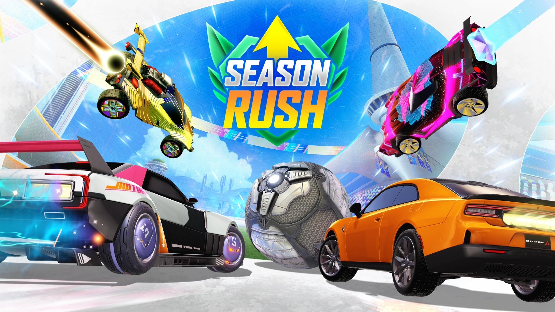 ¡Viajad en el tiempo a través del Rocket Pass de la temporada 18 en Season Rush de Rocket League ...