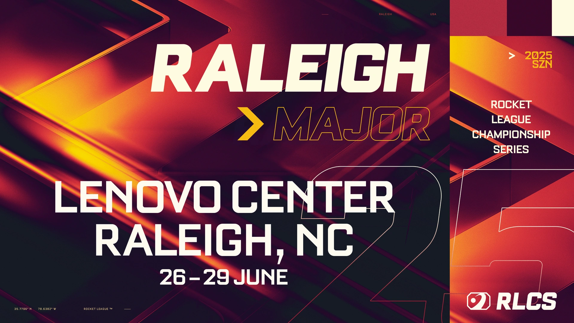 Aperçu + Guide du site du Raleigh Major des RLCS 2025