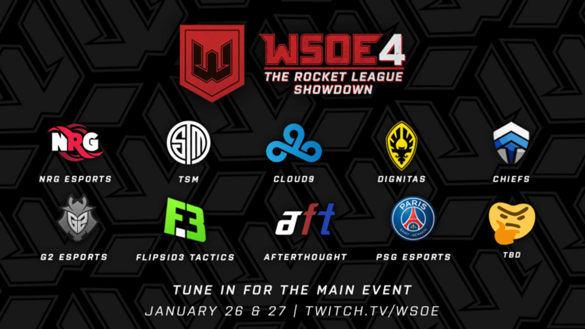 WSOE 4: The Rocket League Showdown Premieres this Weekend!