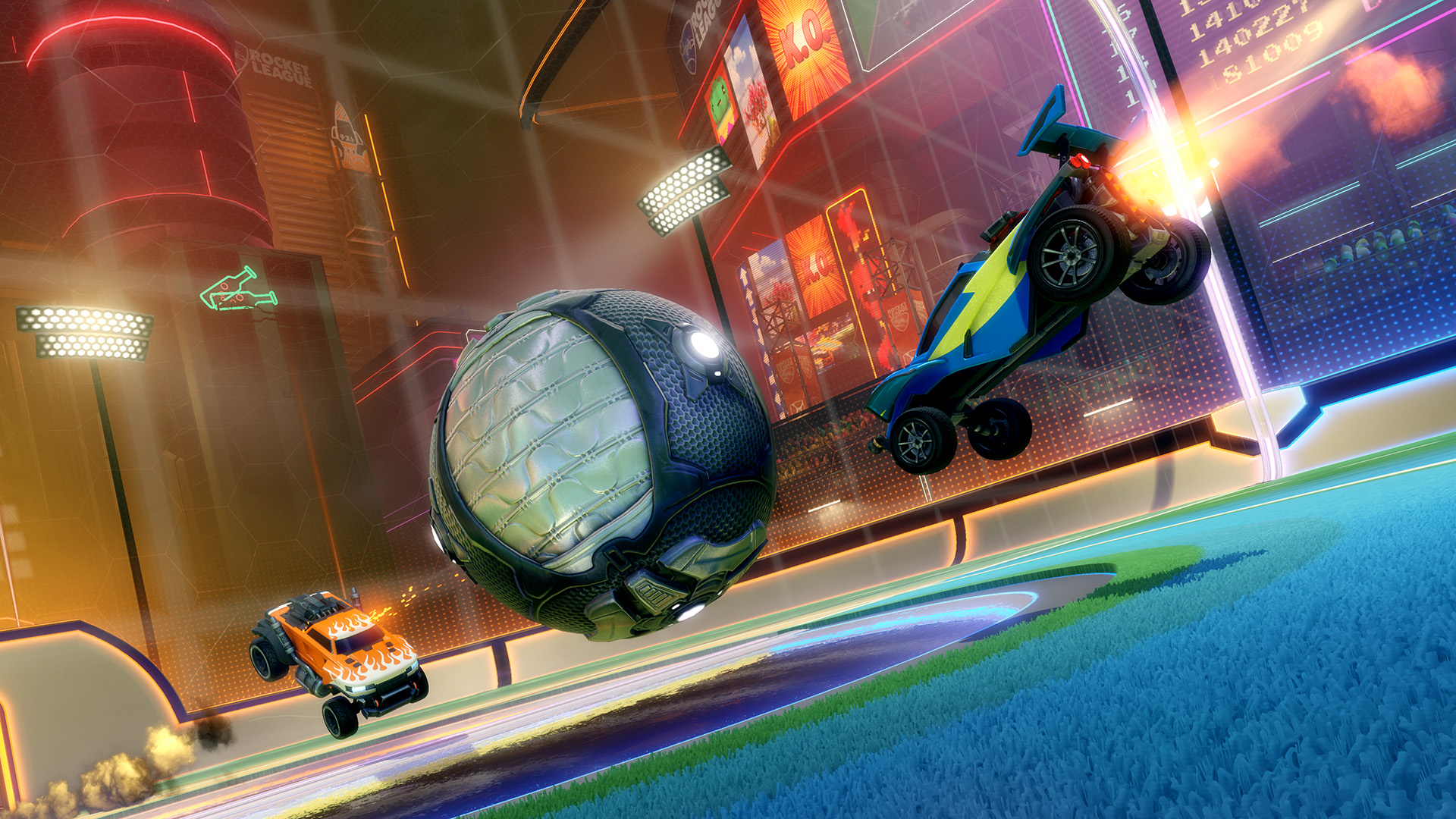 Season 17 Brings Online Free Play as Rocket League Heads to the Arcades