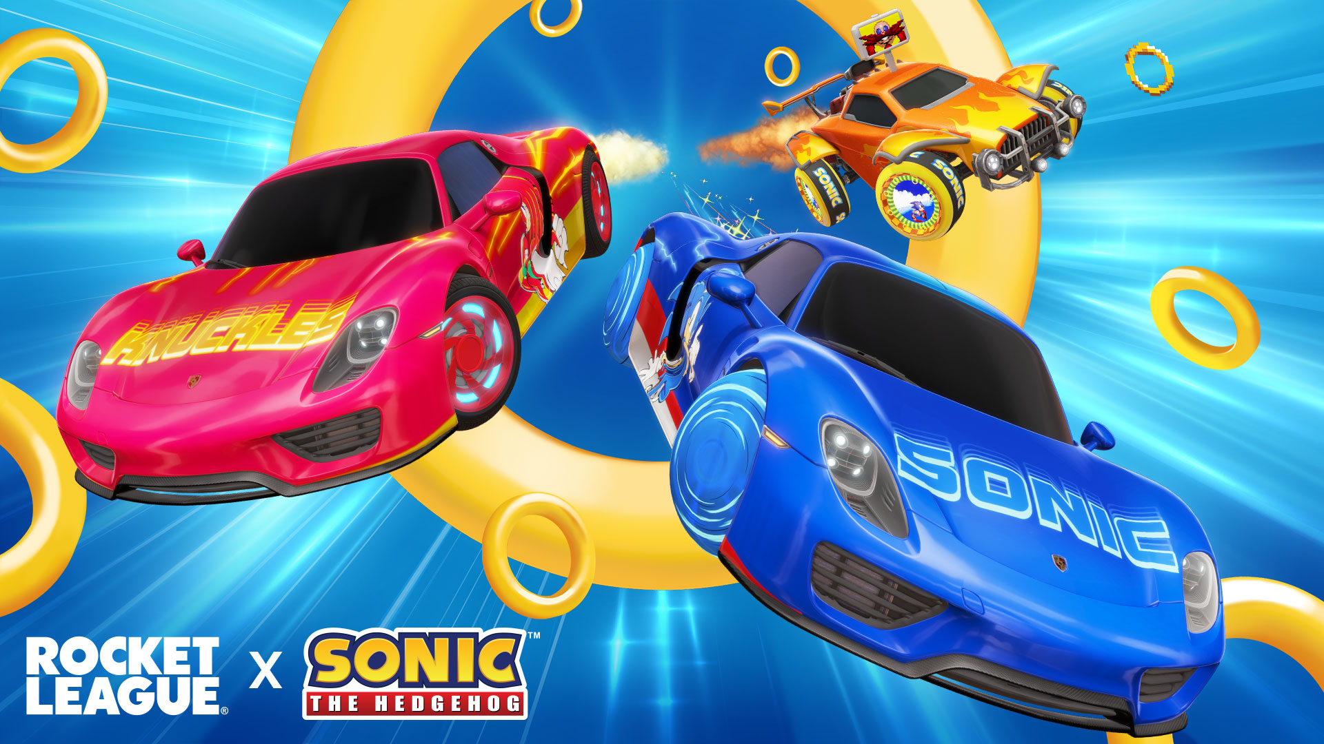 Rocket League x Sonic: Debo irme... ¡Ya sabes cómo sigue!