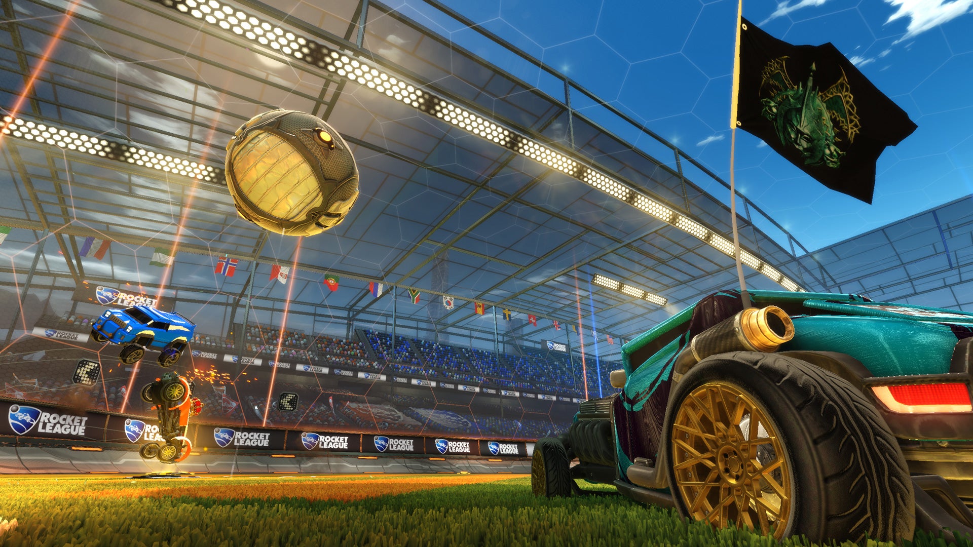 Nosgoth Flags in Rocket League
