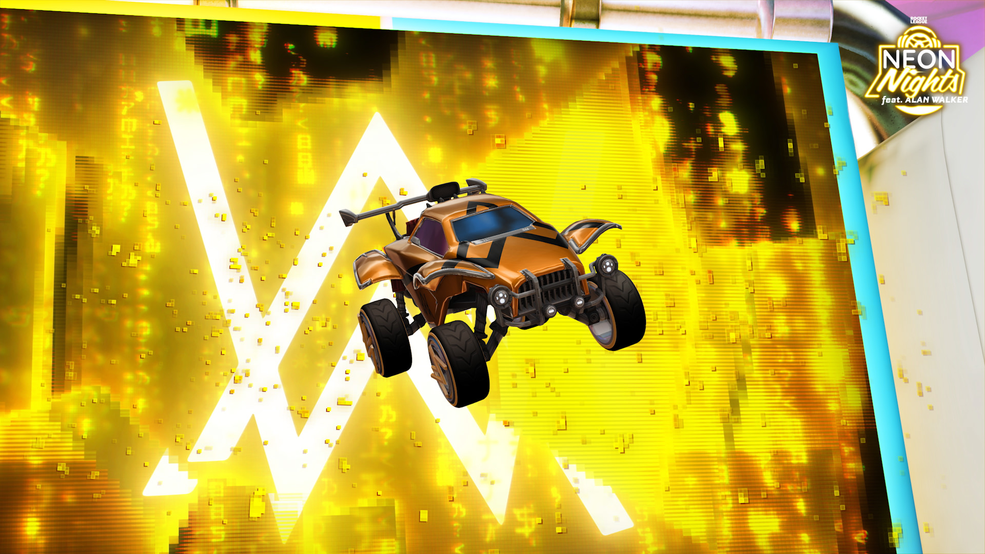 Alan Walker fait vibrer Rocket League pendant les Neon Nights